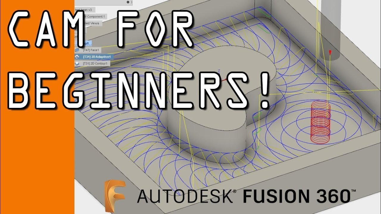 2D ADAPTIVE MILLING TUTORIAL USING FUSION 360