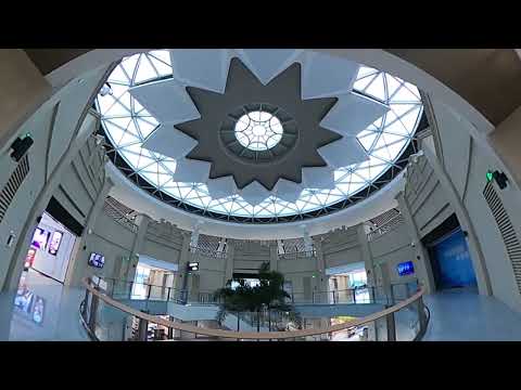 Palm Tree Atrium: Haikou Airport