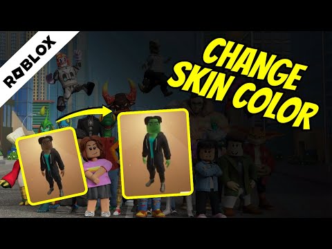 How to Change Skin Color in Roblox