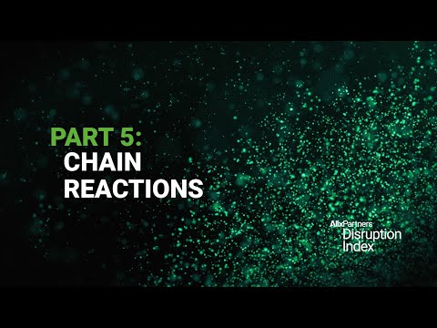2023 AlixPartners Disruption Index: Chain reactions