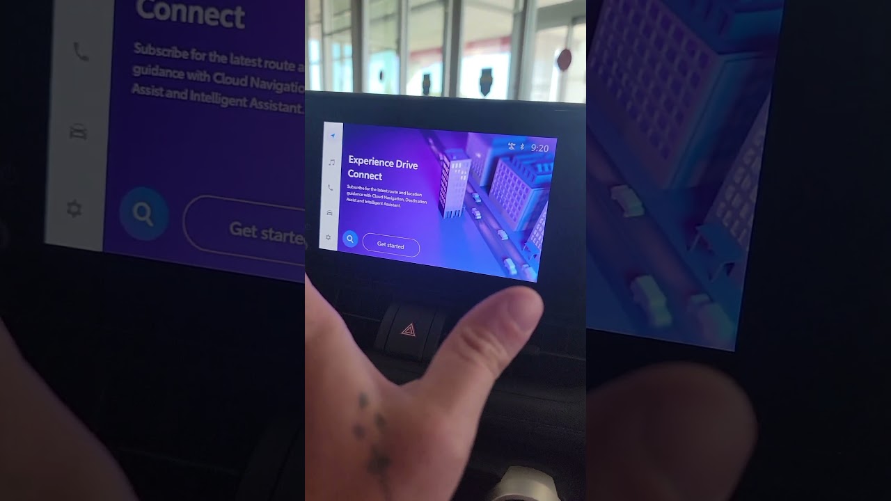 Pulling the QR scan code back up on a new Toyota. How to enroll Toyota connected services.