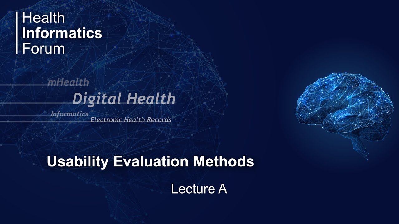 Usability Evaluation Methods, Lecture A