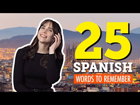 Top 25 Spanish Words of the Week