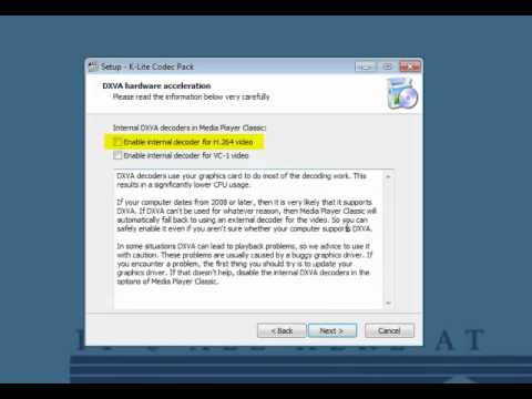 Installing the K Lite Codec Full Version 8.2.0