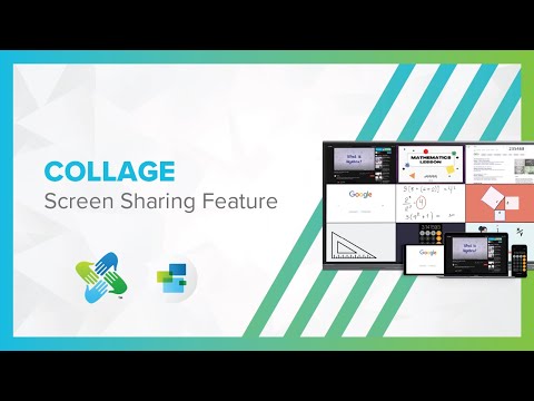Connecting and Sharing 9 Screens with Collage