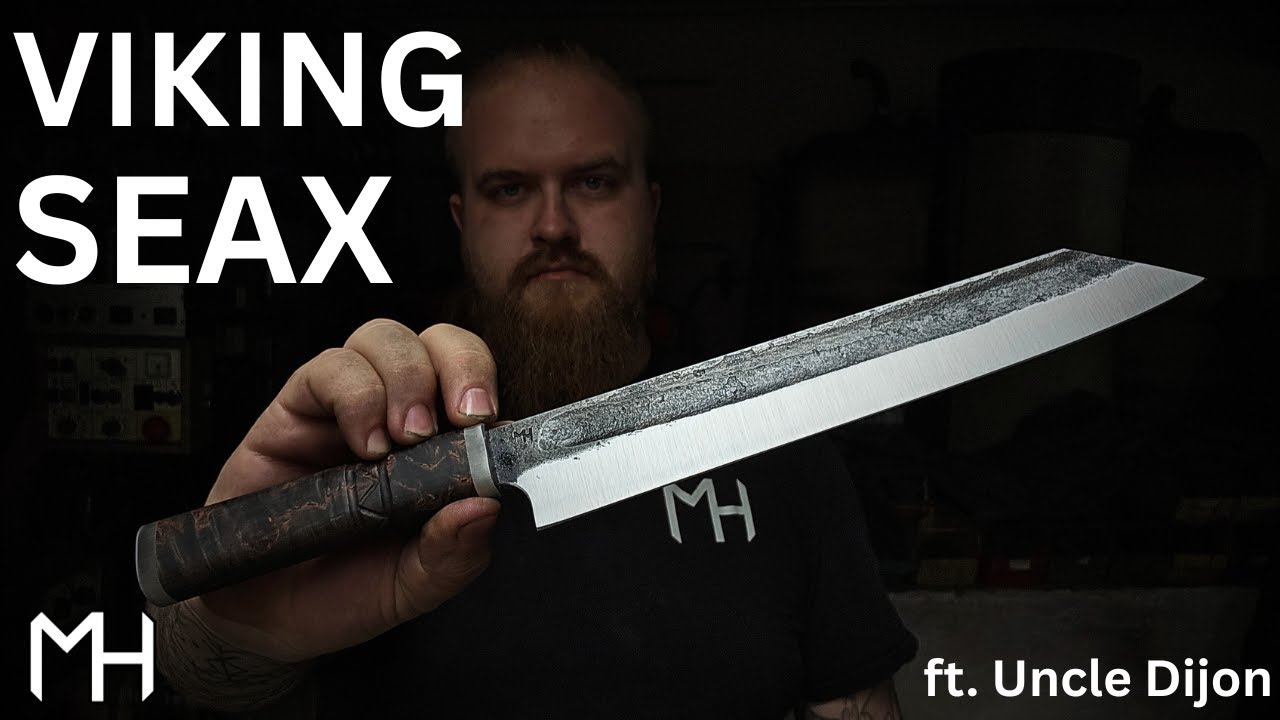 Forging a Brutal Viking Seax for @UncleDijonSurvives