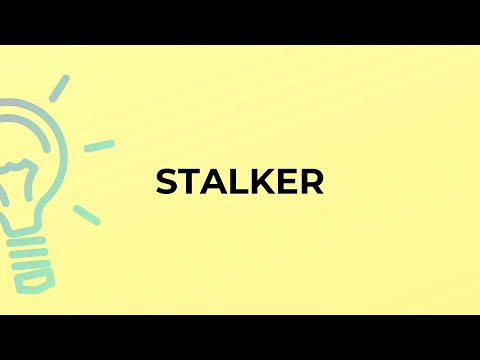 What is the meaning of the word STALKER?