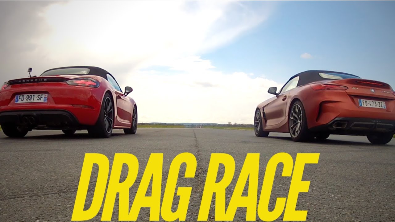 BMW Z4 M40i Drag Races Porsche Boxster GTS, The Gap Is Massive ...