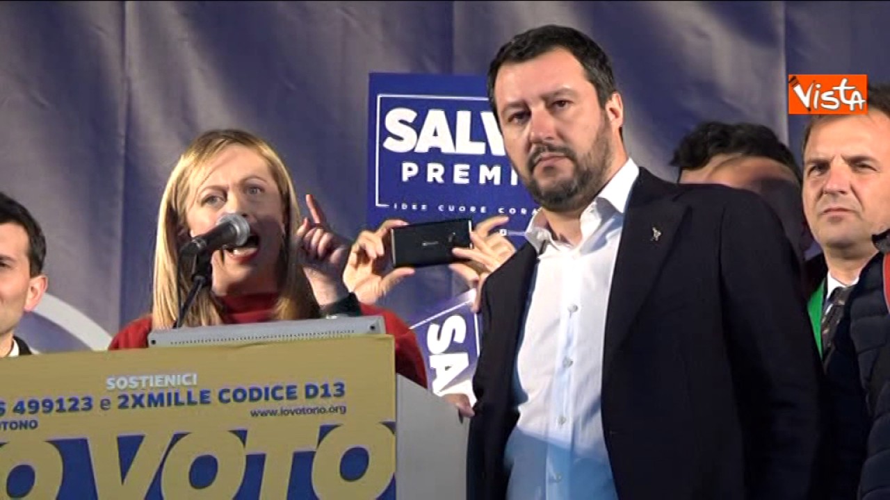 Meloni: se Renzi perde referendum dimissioni e elezioni subito altrimenti scenderemo in piazza