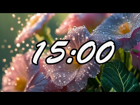 Petals & Dew - 15 Minute Calming Countdown