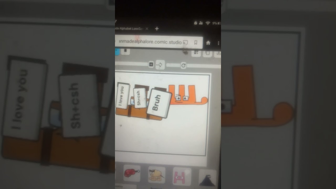 Щs Ш. (Fanmade alphabet lore comic studio)