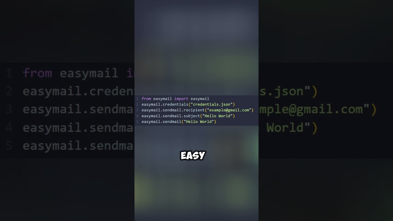 I Made Easymail – Lightweight Python Gmail API Module | Open-Source MIT
