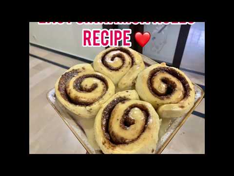PERFECT & EASY HOMEMADE CINNAMON ROLLS !!