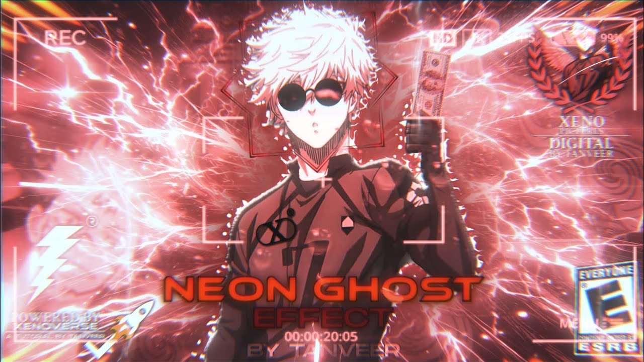 How To Make Neon Ghost Effect In Alight Motion Tutorial