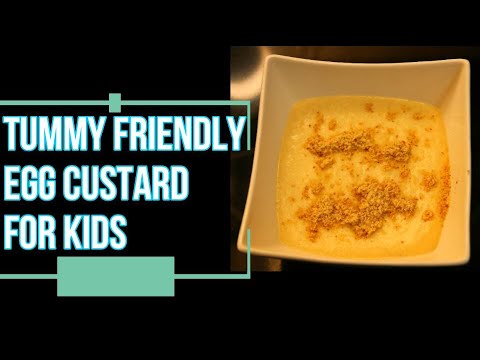 Tummy friendly egg custard for kids|| 1+ year baby snack ideas|| Yummy recipe for kids