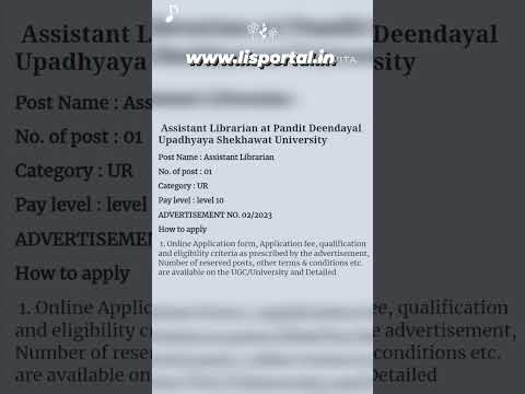 library recruitment | LIS Jobs