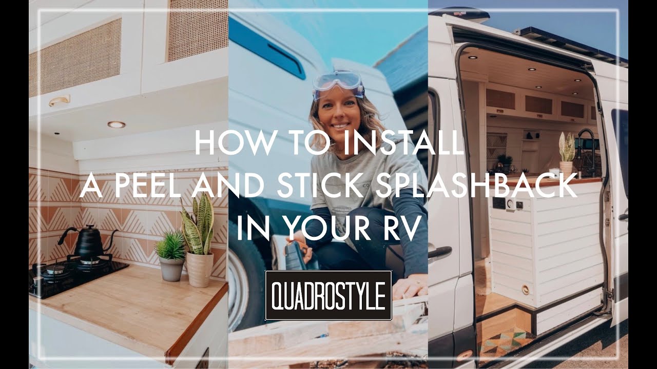 *IN DETAIL* RV Vinyl Wallpaper Installation | Quadrostyle x City 2 Vanlife