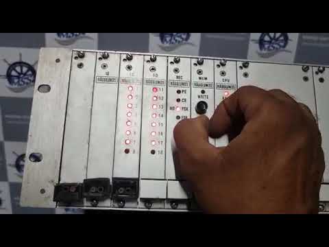 MACGREGOR HAGGLUNDS CRANE CONTROL PANEL - COMPLETE PANEL TESTING VIDEO - MARINE SHIP STORE
