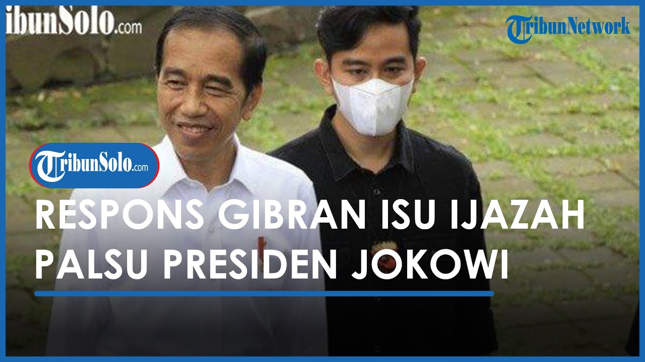 Gibran Mengaku Bosan Tanggapi Isu Ijazah Palsu Jokowi: Kalau Bukan ... Gibran Mengaku Bosan Tanggapi Isu Ijazah Palsu Jokowi: Kalau Bukan ...