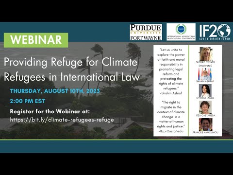 Providing Refuge for Climate Refugees in International Law