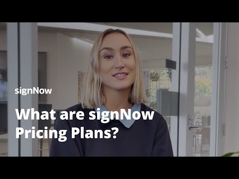 What are signNow Pricing Plans?