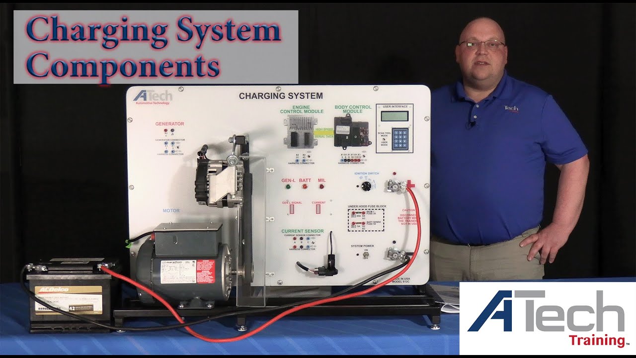 812C Charging System Components Overview