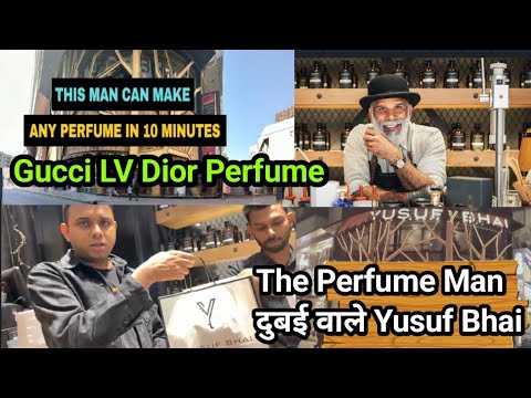Perfume Magician Yusuf Bhai Dubai | He can make any perfume in just 10 minutes|
