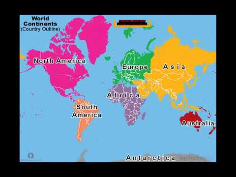 What are continents (12 08 20 Geography part 1 class VIII) URDU/HINDI