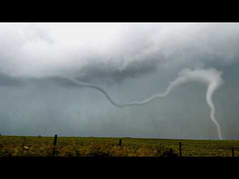 Driving Into INTENSE SIDEWINDER Tornado - Belmont, WI June 22, 2024