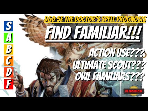 How Awesome is The 1st Level Spell Find Familiar in D&D5E DnD5E