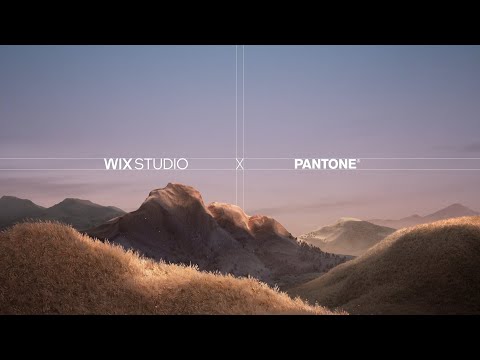 A look inside the Wix Studio x Pantone Color of the Year 2025 Web Capsule