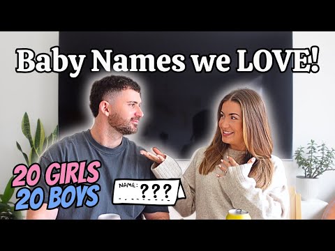 40 Unique Baby Name Ideas We LOVE & might use!