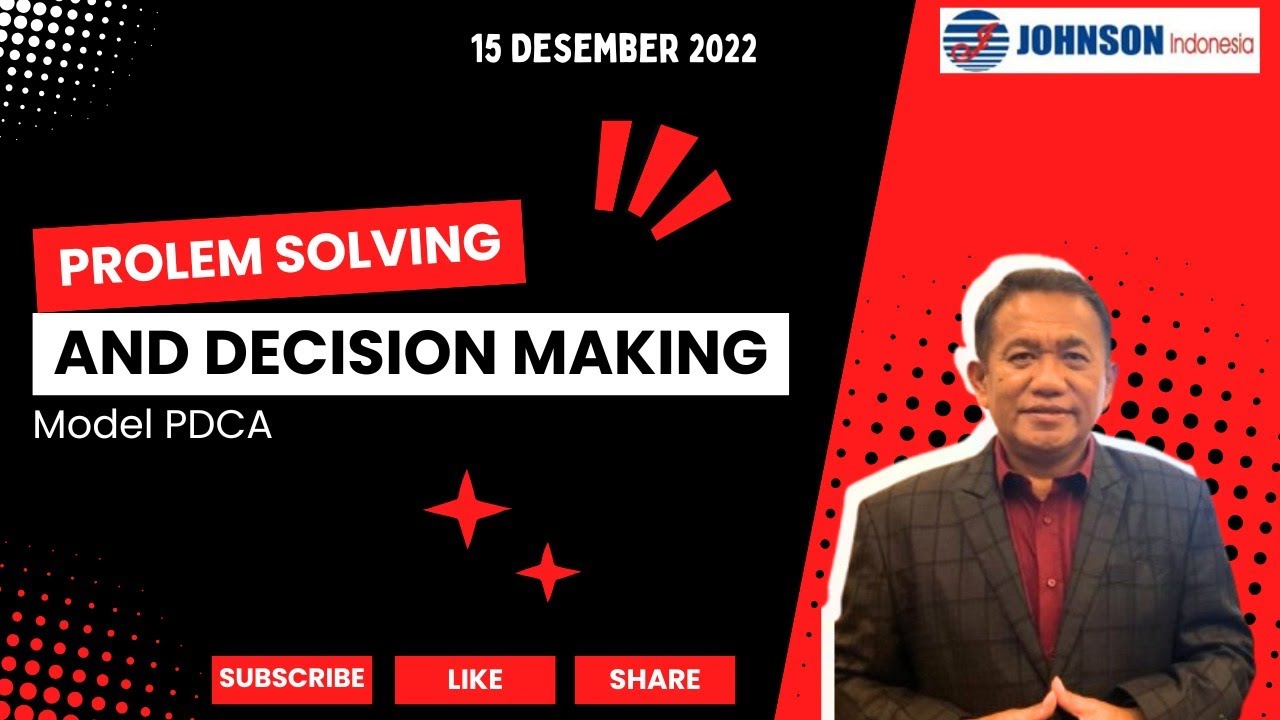 Training Problem Solving And Decision Making Model PDCA