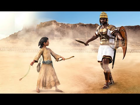David and Goliath : The Most Notable Battle In The Old Testament (Biblical Stories Explained)