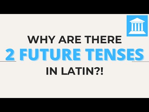 Why are there 2 future tense endings?!
