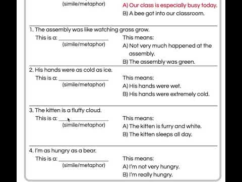 Simile or Metaphor
