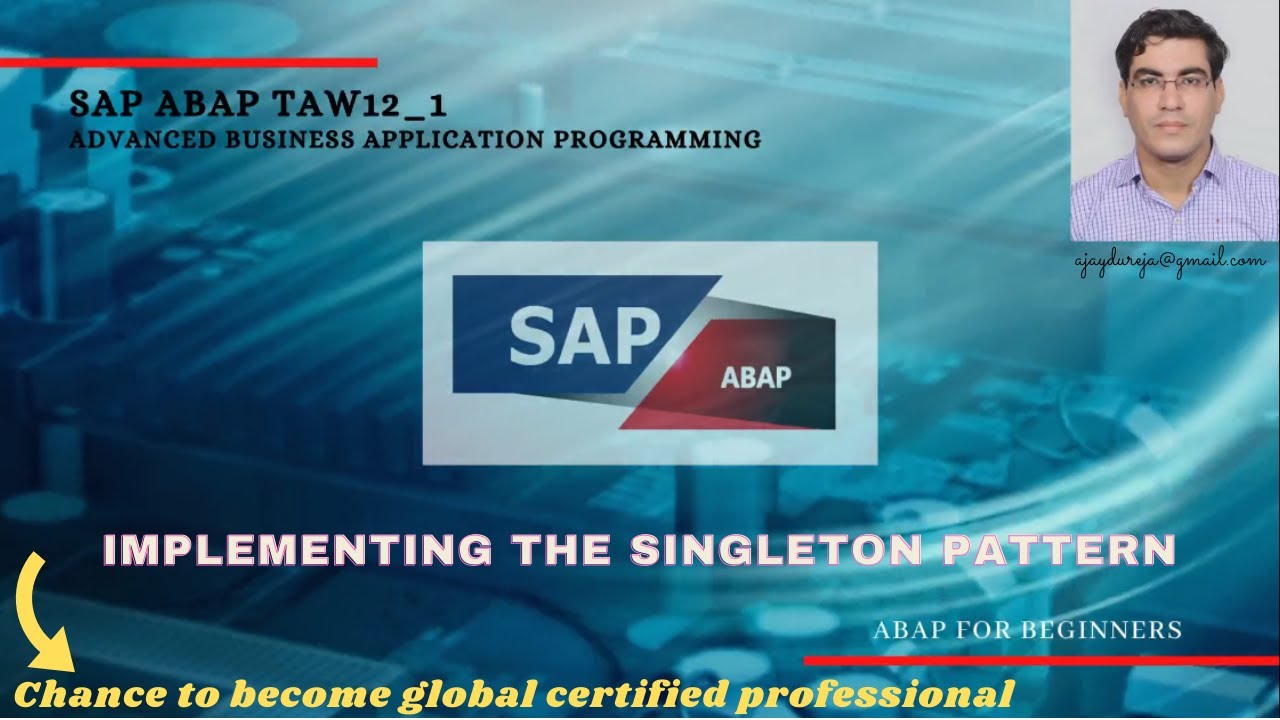 Unit 8: Object-Oriented Design Patterns (Lesson 2: Implementing the Singleton Pattern)