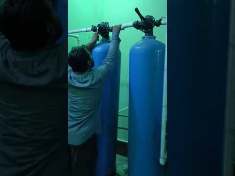 Ro water plant Vessel backwash process #roplanttds