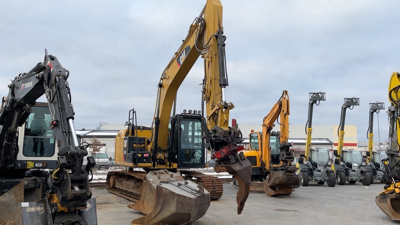 Grävmaskin Cat 318 E L, Haninge, Klarav