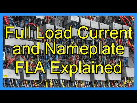 Full Load Current and Nameplate FLA Explained