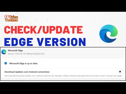 How to Check Version and Update Microsoft Edge | How to Update Your Microsoft Edge Browser