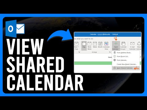 How to View a Shared Calendar in Outlook (How to Open a Shared Calendar)