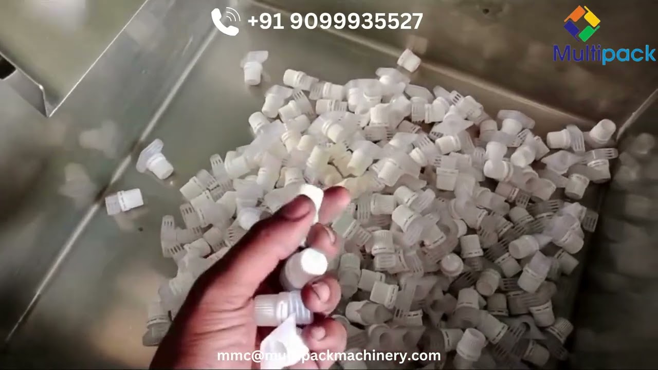 Spout cap assembly | Cap Assembly machine | #capassembly | Shree Bhagwati |