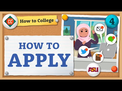 How to Apply to College | How to College | Crash Course