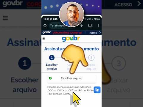 Como fazer assinatura digital pelo gov.br