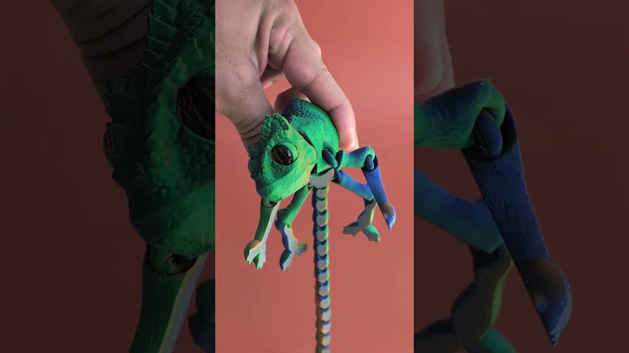 Articulated Chameleon - Craft
