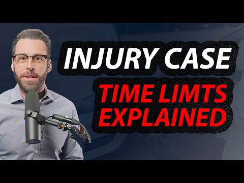 Learn How To Determine Personal Injury Claim Time Limit In Your State Instructional Video