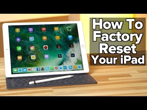 How to Erase and Factory Reset your iPad!