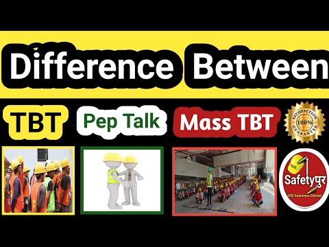 Tool Box Talk in Hindi | What is Pep Talk in Hindi | How to Conduct toolbox Talk | Mass tbt #tbt