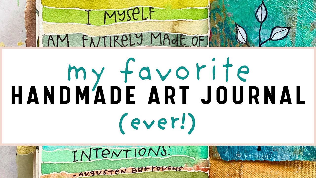 My Favorite Art Journal Ever - Quick Flip Through